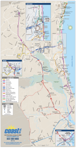 Coast RTA Routes - Coast RTA